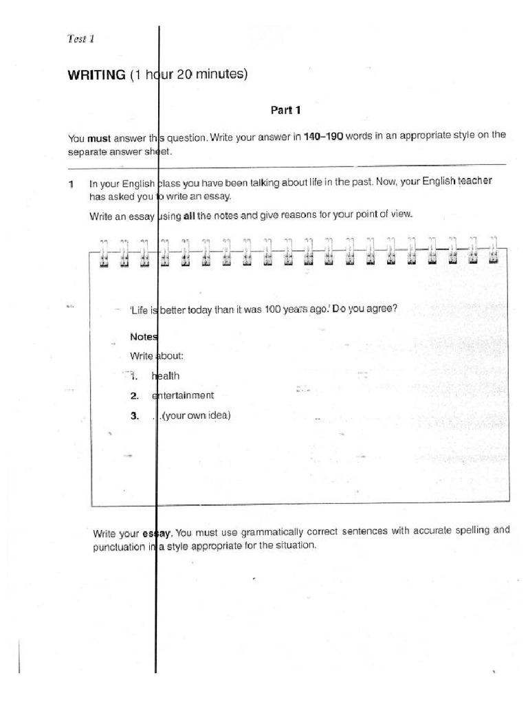 B2 Writing Exam Sample 2 | PDF