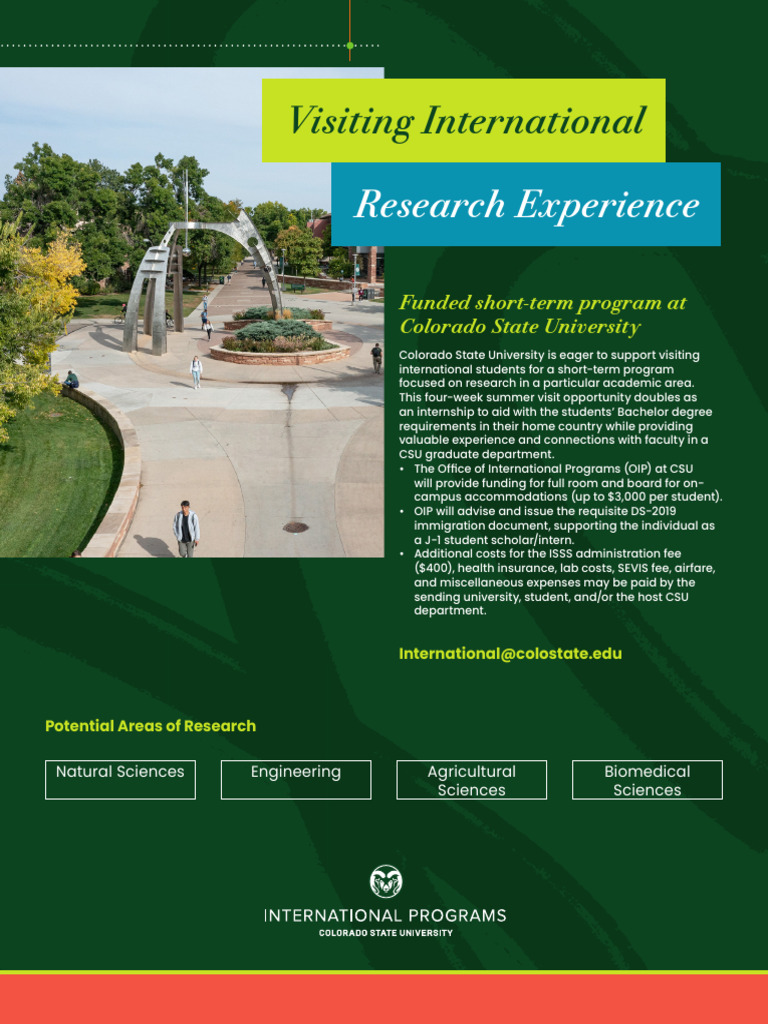 CSU Summer Research Program | PDF
