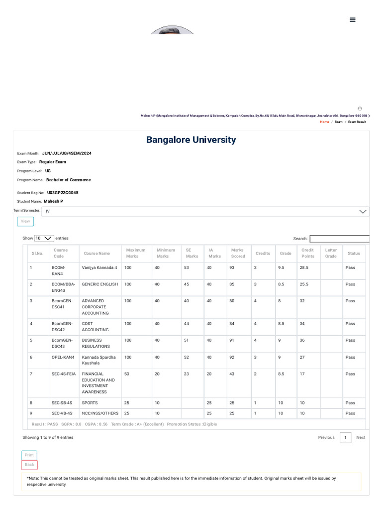 UUCMS - Unified University College Management System | PDF ...