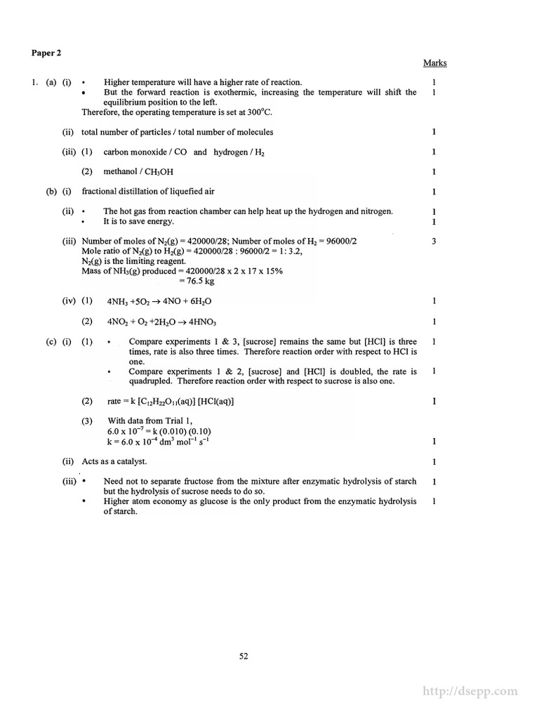 Chemical Reactions and Equilibrium Analysis | PDF | Hydrolysis ...
