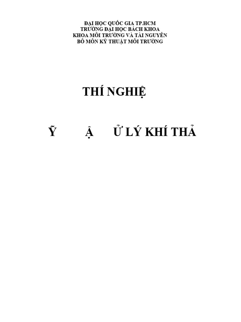 TN KTXL Khí Thải-VN | PDF