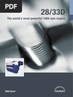 S.E.M.T. Pielstick Engine Specs | PDF | Piston | Engines