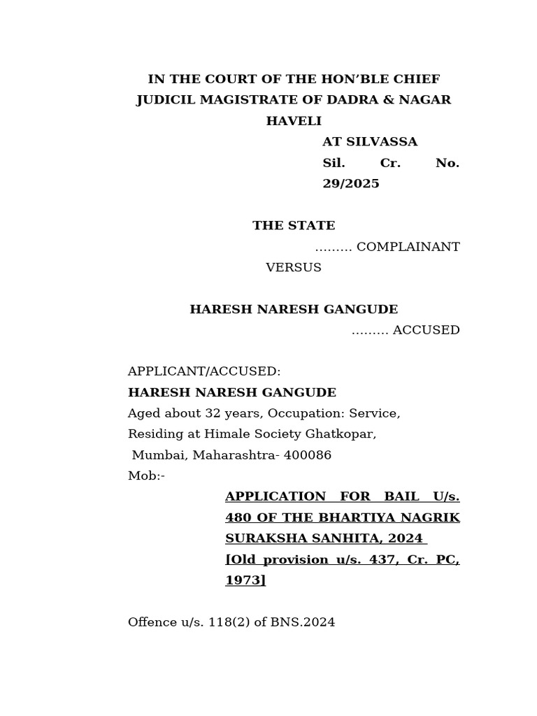 Bail - Formal | PDF | Bail | Misconduct