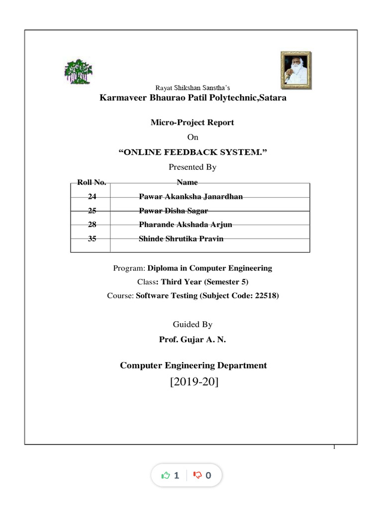 ste-micro-project-report-pdf_compress | PDF | Educational Assessment | Usability