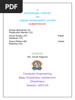 IMC111.Individual Assignment | PDF | Libraries | Information Science