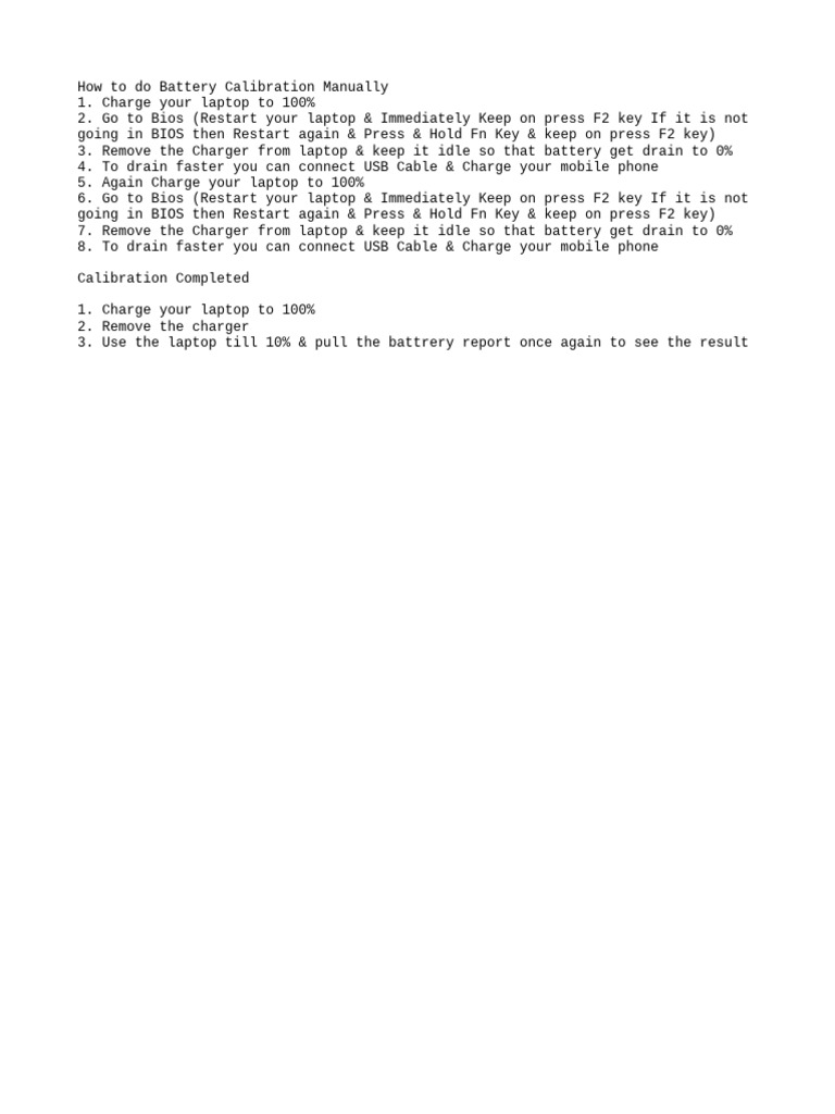 How To Do Calibration | PDF