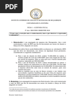 Irps M-10 - Declaracao de Rendimentos | PDF