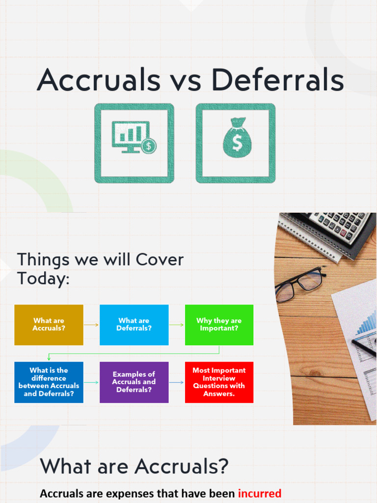 Accruals vs. Deferrals Explained | PDF | Deferral | Accrual
