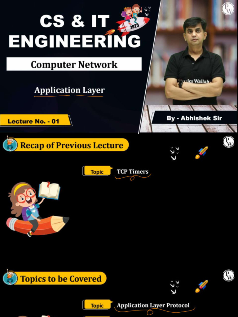 Application Layer 01 Class Notes Pdf