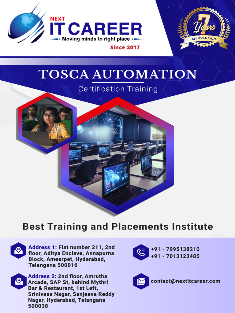 Next IT Career -Tosca Updated Brochure | PDF | Web Service | Software ...