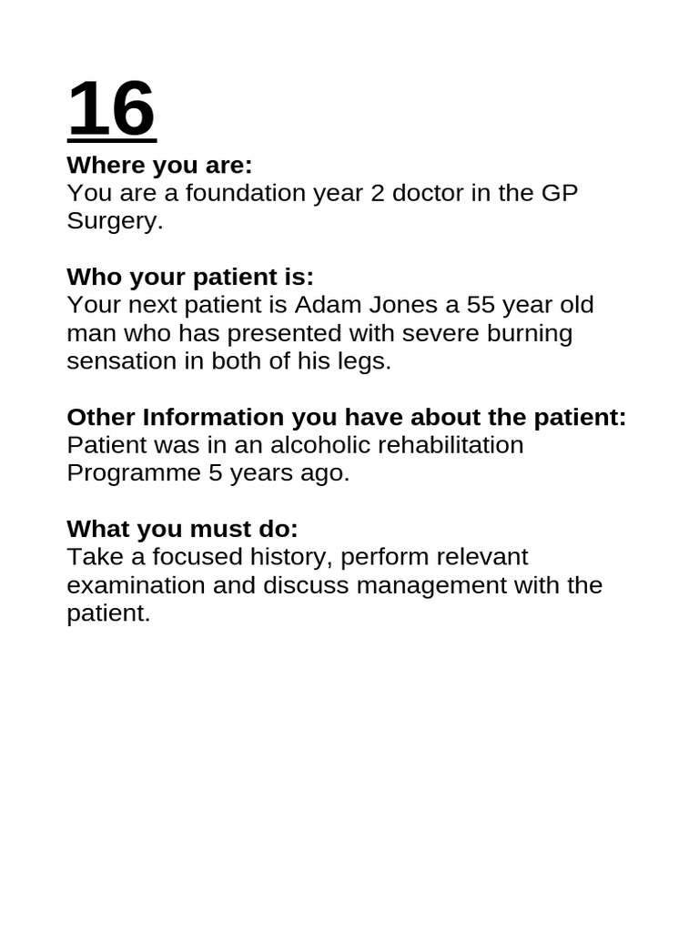 73.Alcoholic Foot | PDF | Peripheral Neuropathy | Clinical Medicine