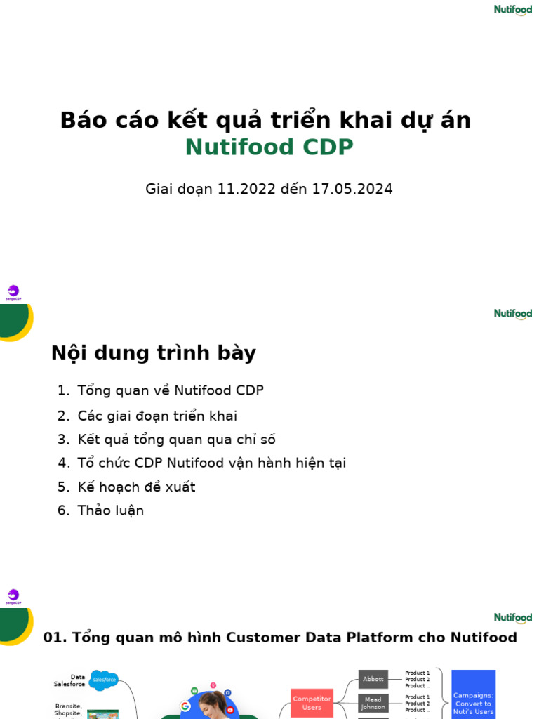 Nutifood CDP Report 11.2022 Đến 17.05.2024 | PDF