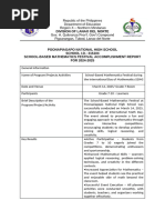 Math Club-Accomplishment Report | PDF | Mentorship | Teachers