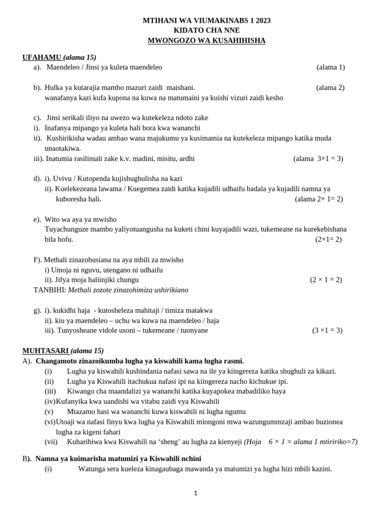 VIU 1 KIS PP2 (MS) | PDF