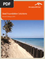 AZ 19-700 - ArcelorMittal - Steel Sheet Piles | PDF