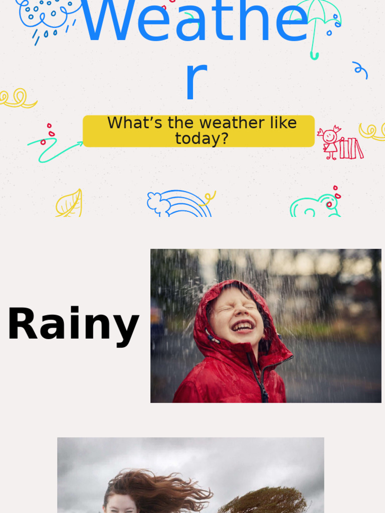 Fun Weather Flashcard Games | PDF
