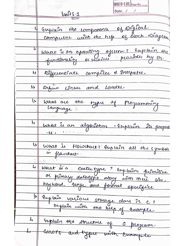 Important Questions Pps | PDF