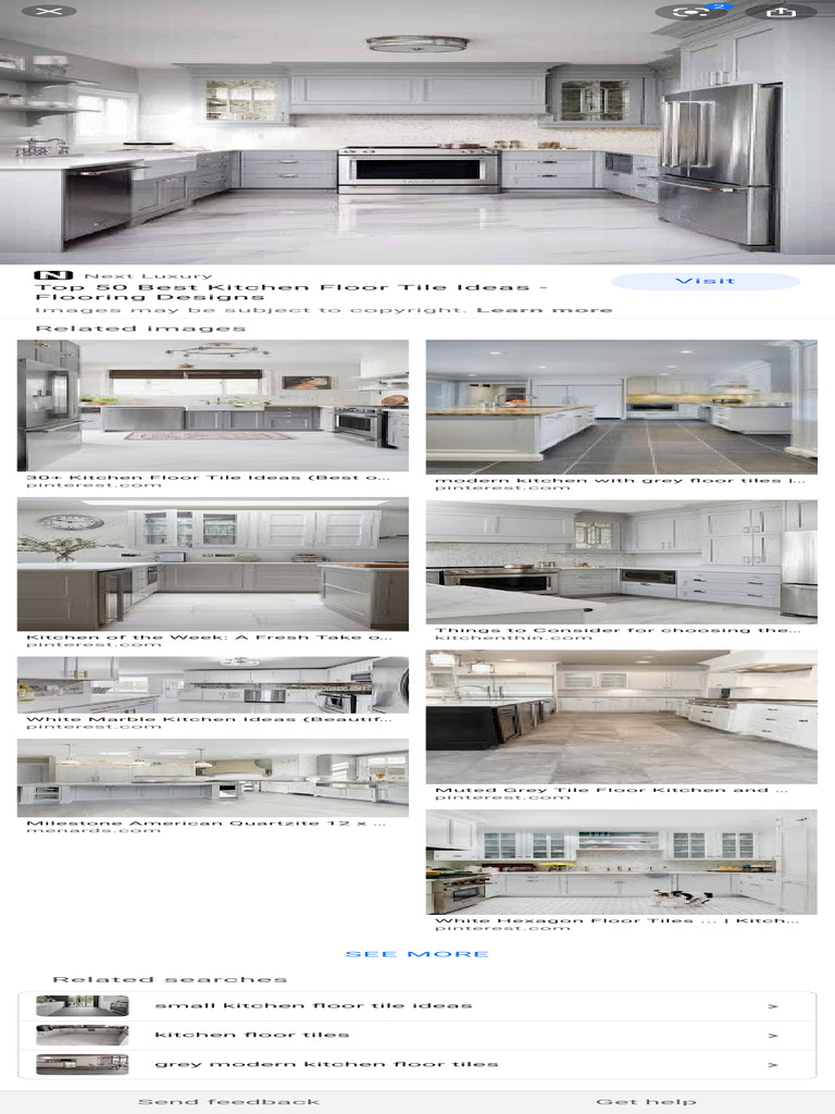 Kitchen Floor Tile Ideas 2020 - Google Search | PDF