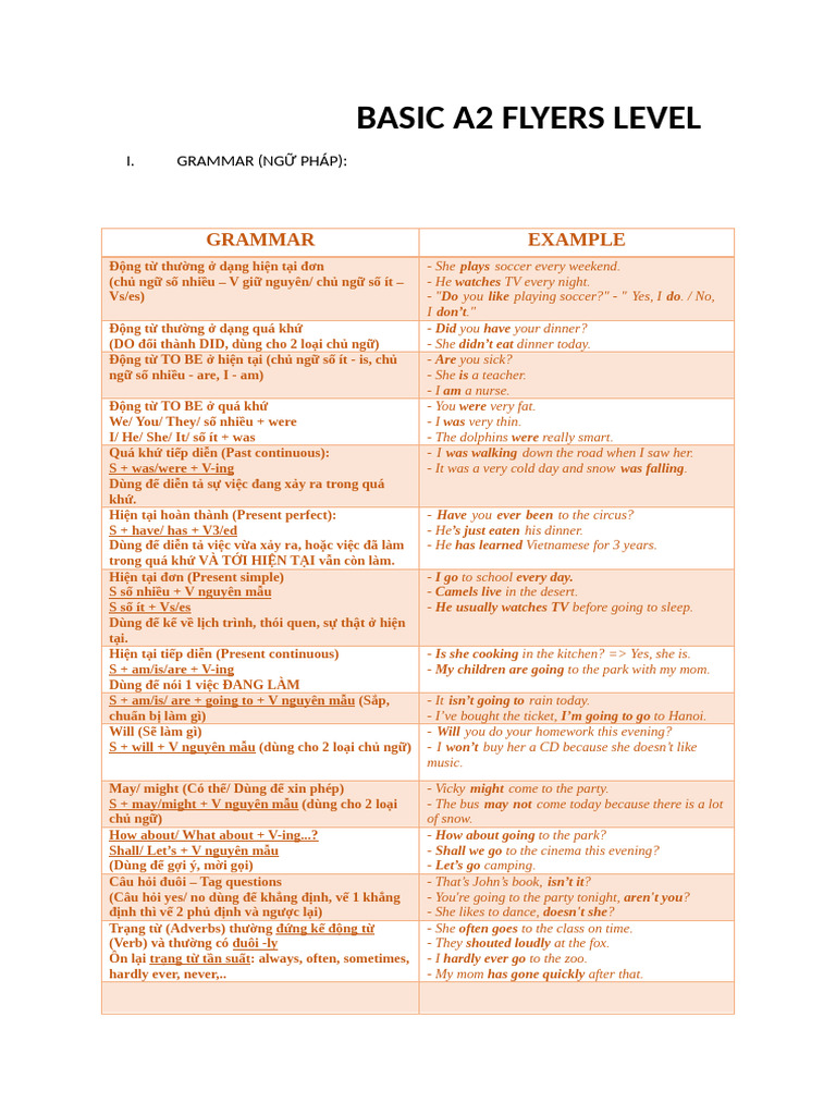 Flyers Review | PDF