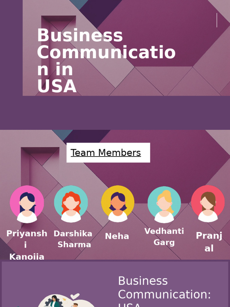 Business Proposal Presentation in Purple Monochrome Corporate Style ...