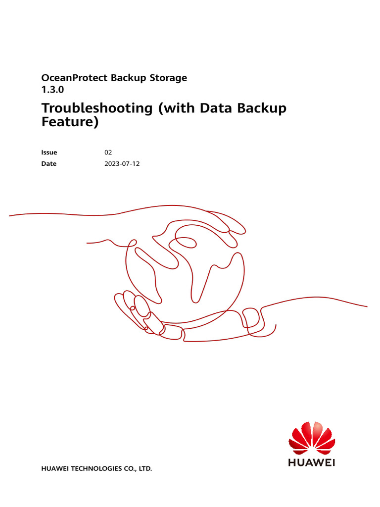 OceanProtect Backup Storage 1.3.0 Troubleshooting (With Data Backup Feature) 02 | PDF ...