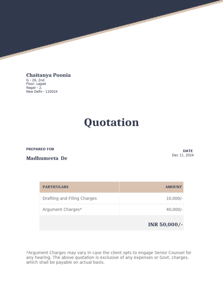 Quotation Word | PDF