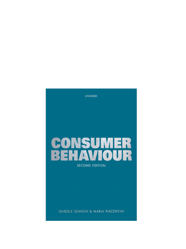 (Ebook PDF) Consumer Behaviour 2nd by Isabelle Szmigininstant Download ...