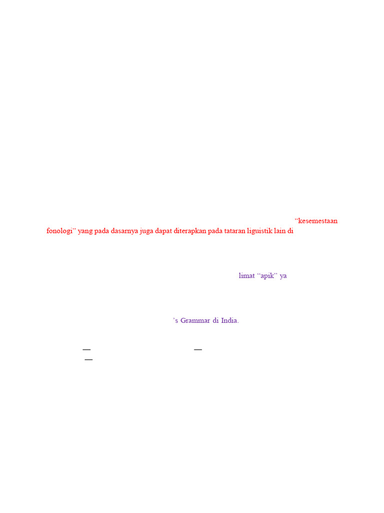 Chomsky, Tata Bahasa Generatif Transformasi | PDF