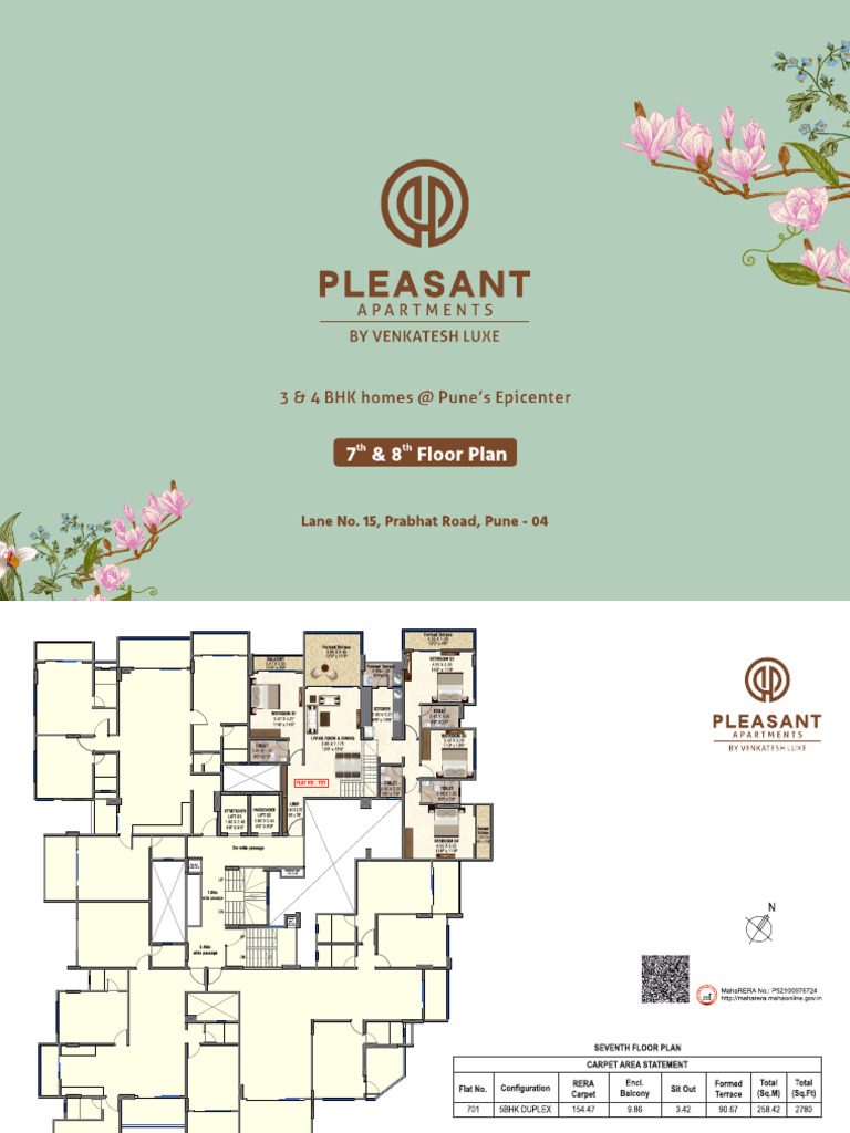 Pleasant Floor Plan 7th AND 8th FLOOR PLAN | PDF