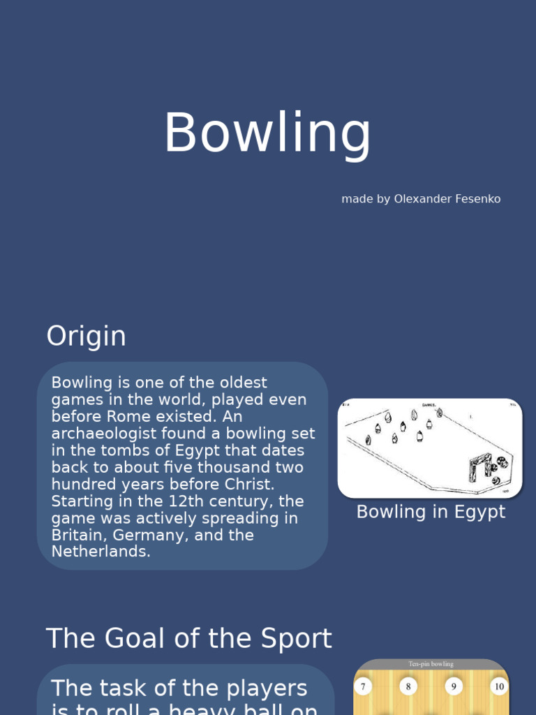 History and Rules of Bowling | PDF