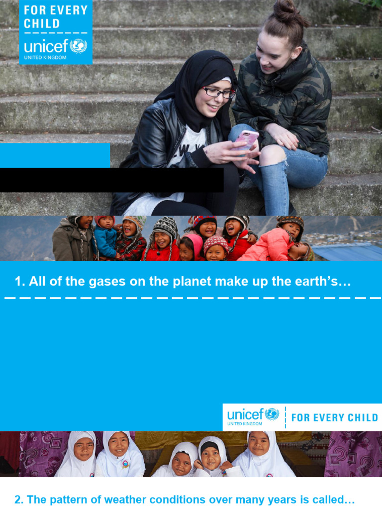 ACTIVITY 2 Climate Change Quiz With Answers | PDF | Climate Change ...