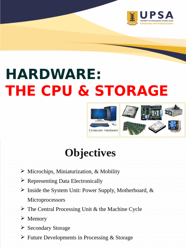 Week04 | PDF | Central Processing Unit | Random Access Memory