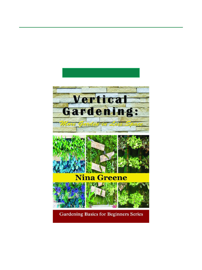 Vertical Gardening: Maximize Your Space | PDF