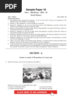 CBSE Class 10 Social Science Most Repeated Questions PDF For 2025 Exam | PDF | Gross Domestic ...