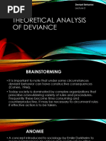 Strain Theory (Merton) | PDF | Deviance (Sociology) | Criminology