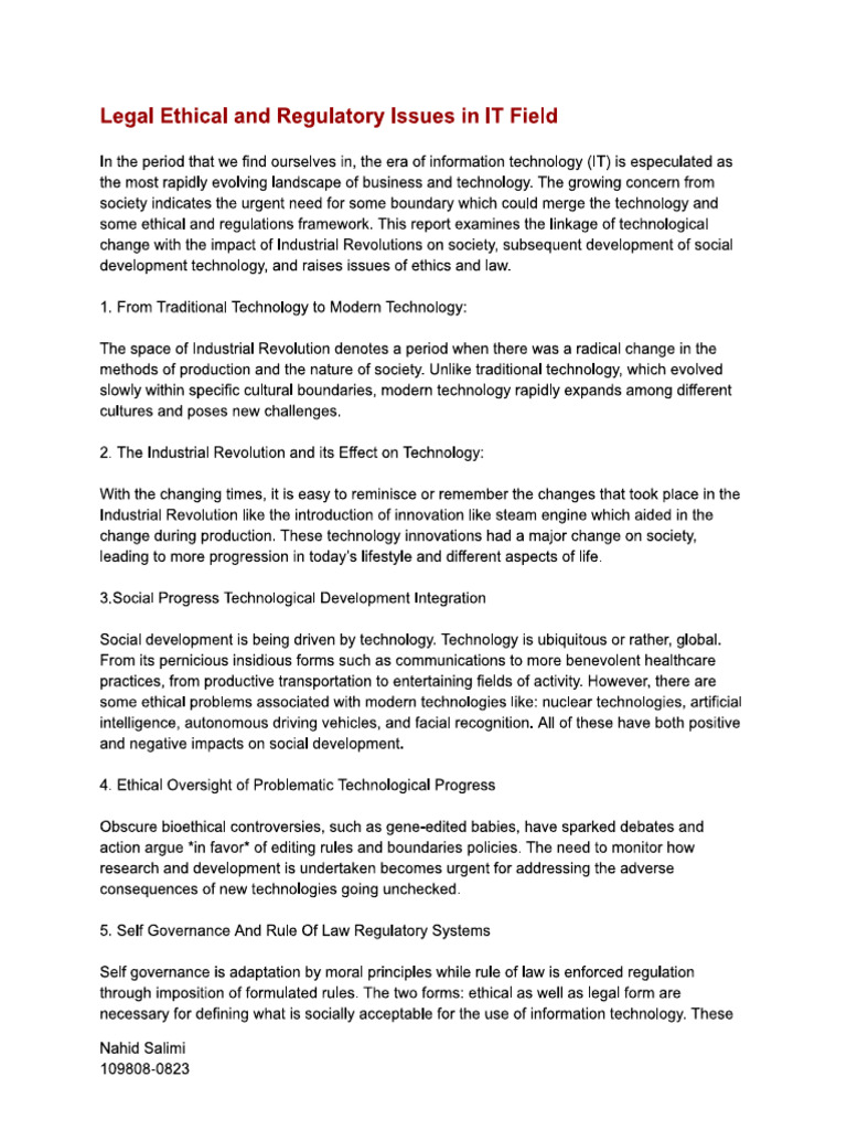 Nahid Salimi, Module 1 Activity 2 & 3 | PDF