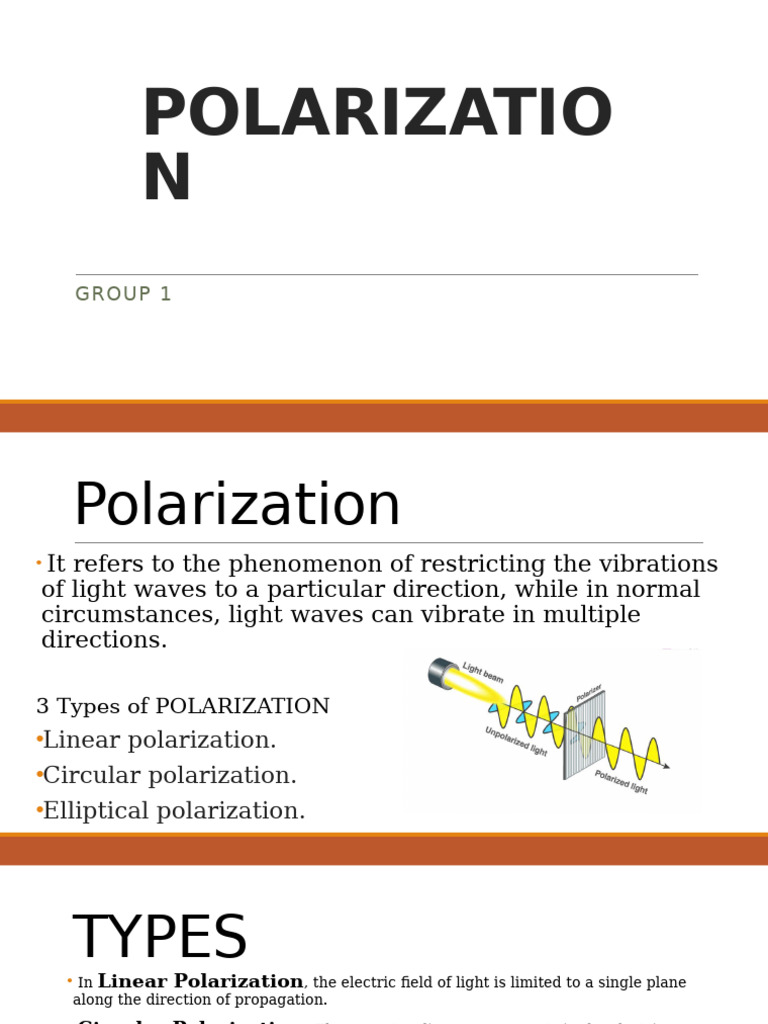 Polarization | PDF