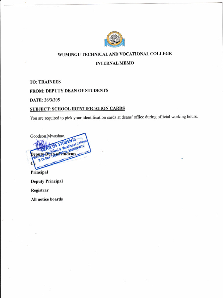Memo Id | PDF