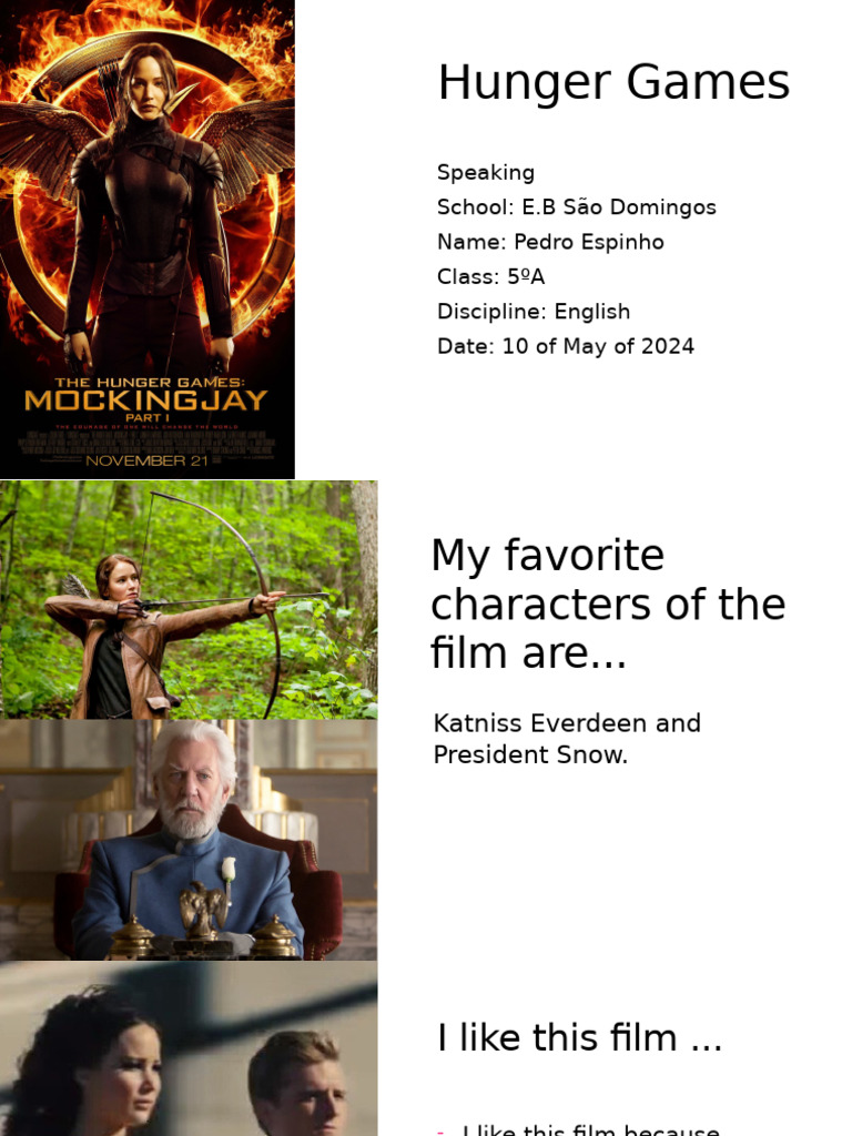 speaking hunger games | PDF