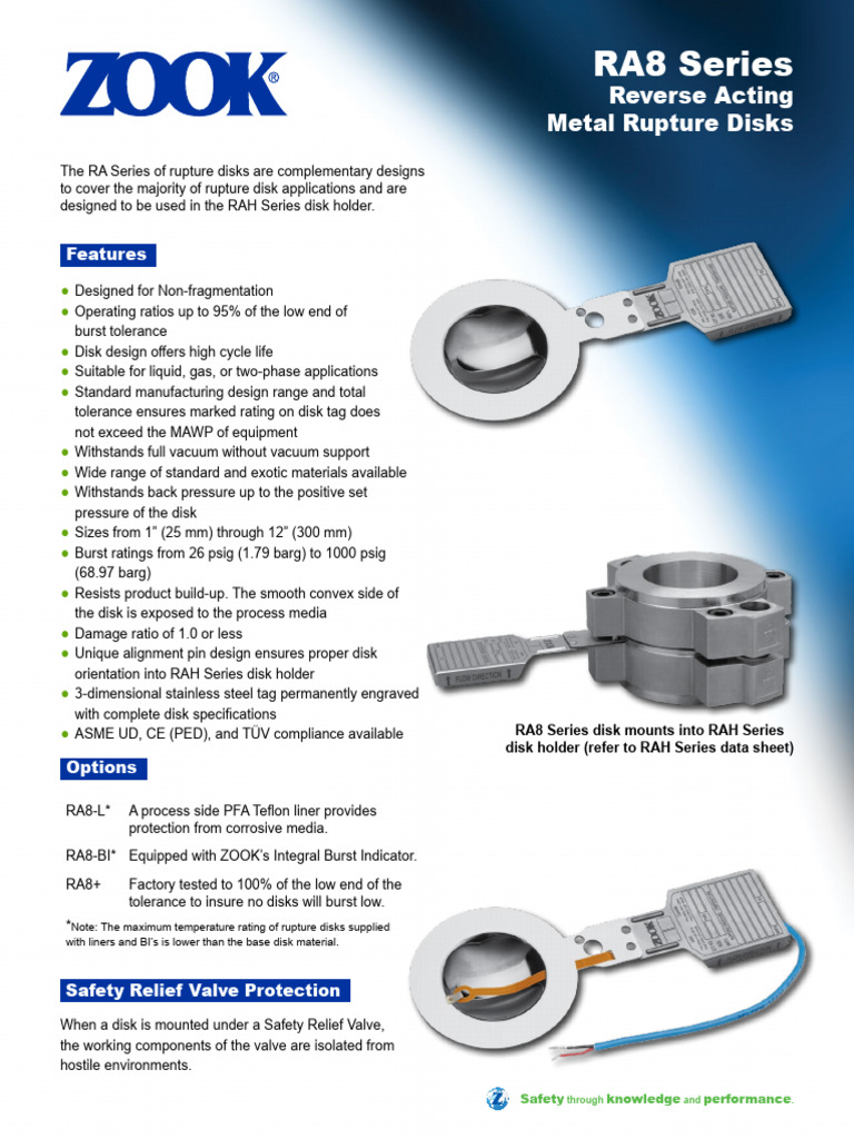 Zook Catalouge Rapture disc RA8 | PDF | Gas Technologies | Building Engineering