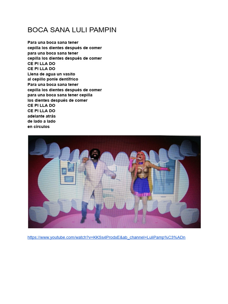 Boca Sana Luli Pampin | PDF