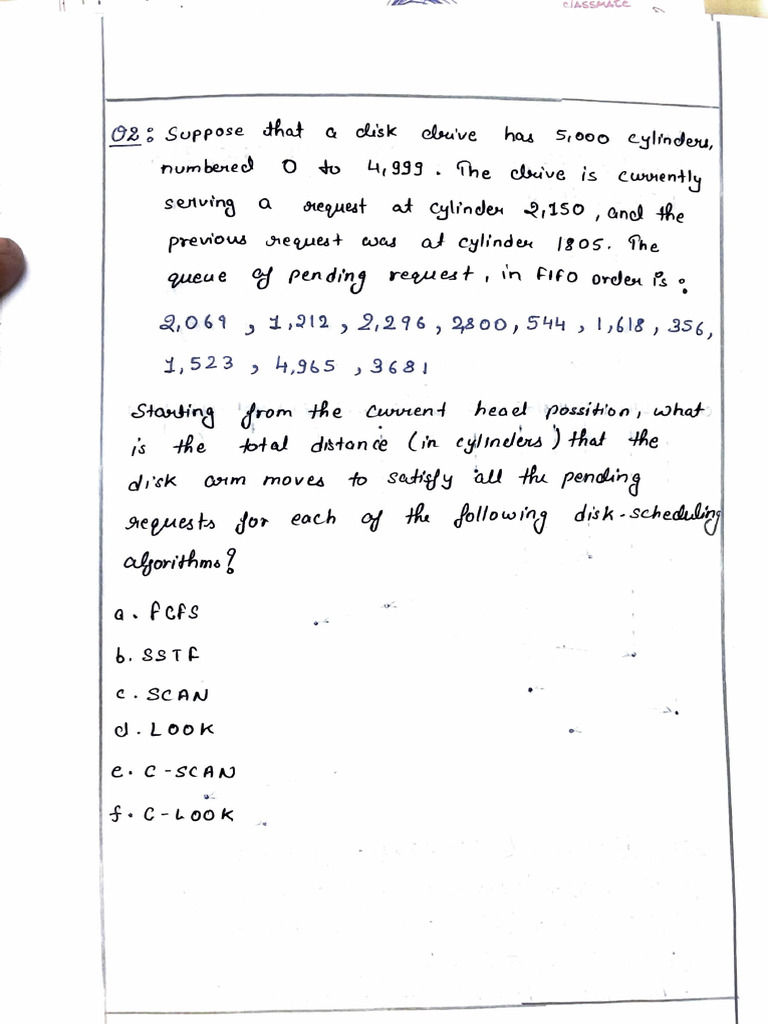 Q2 OS Assignment | PDF