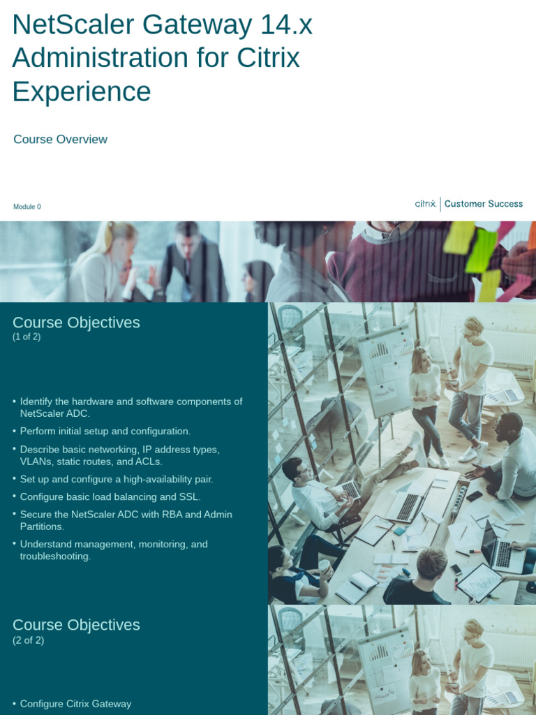 NetScaler Gateway 14.x Administration Guide | PDF | Computer Network ...