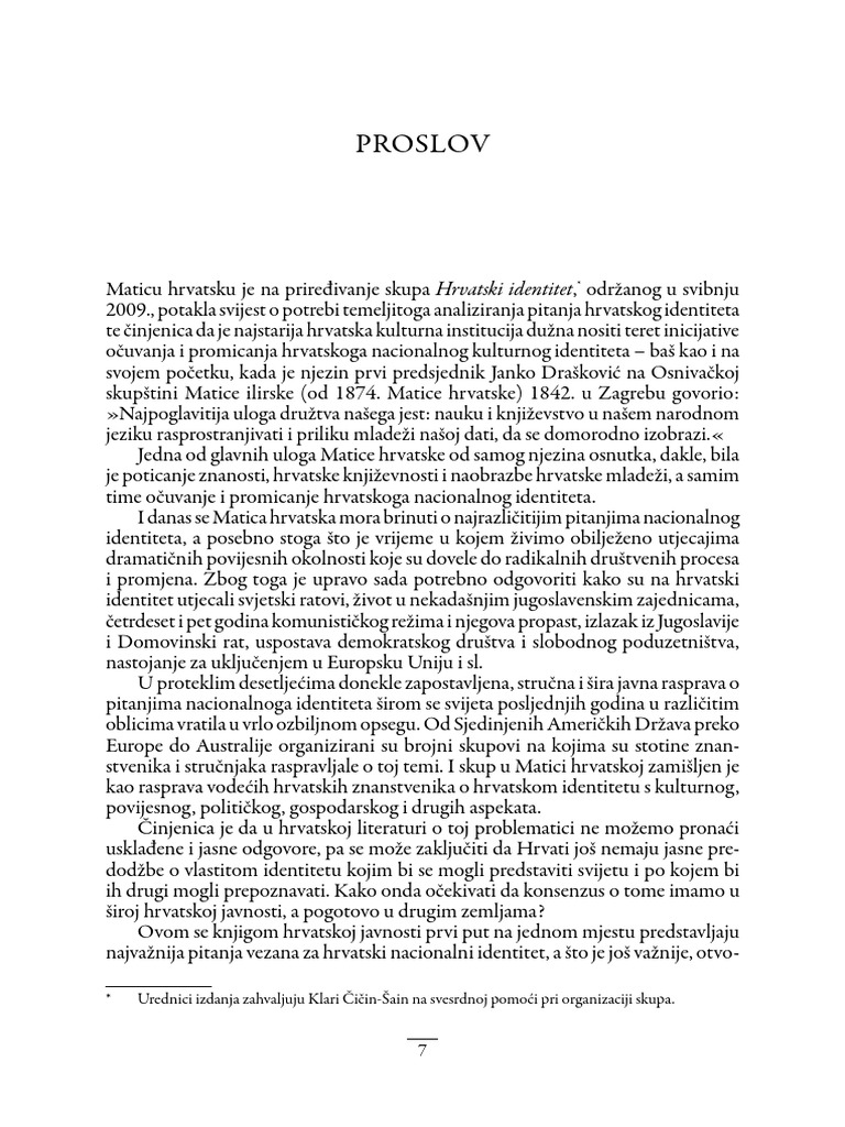 Zorislav Lukic Proslov | PDF