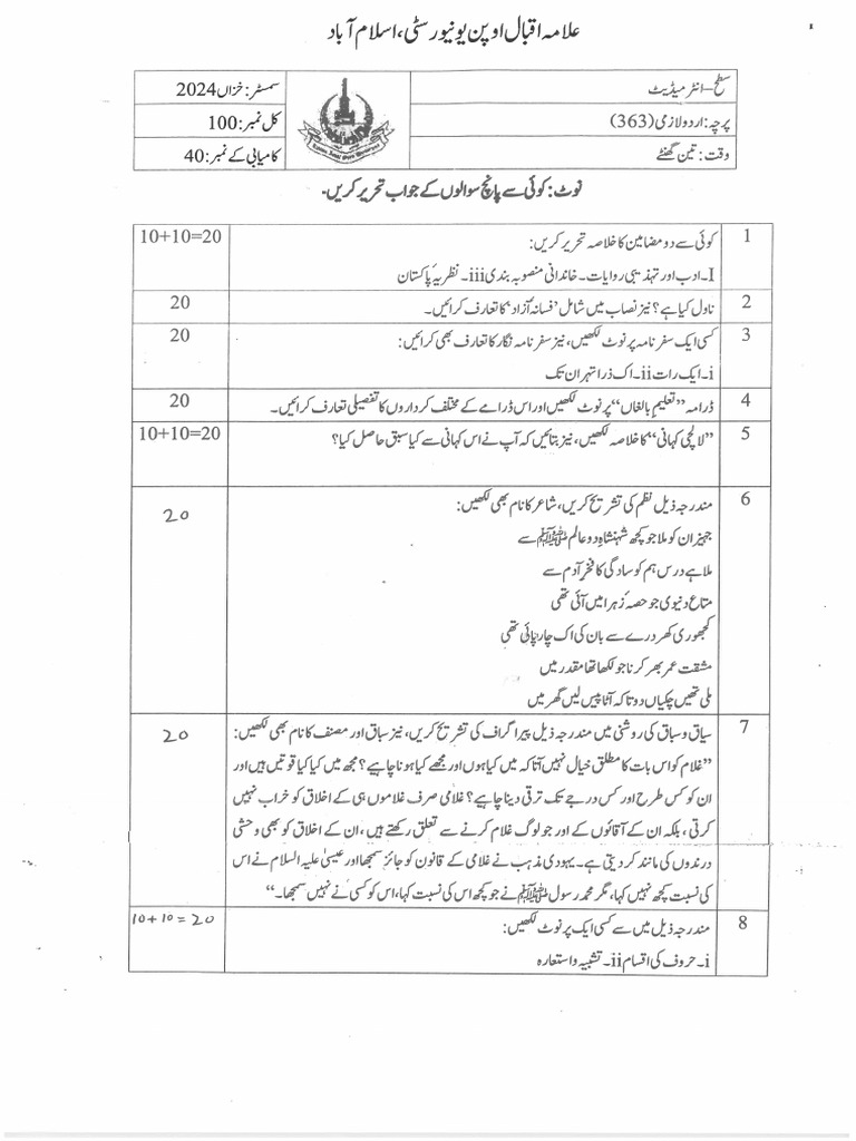 Aiou 363 S36 V1 363 | PDF