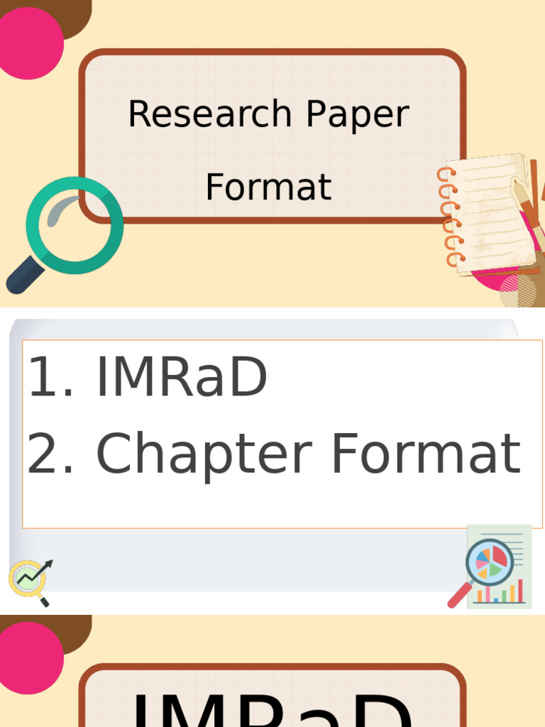Imrad and Full Research Format Final | PDF | Methodology | Cognition