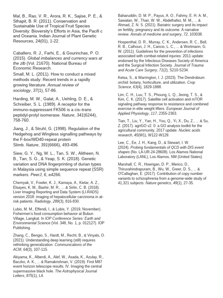 References | PDF | Biology