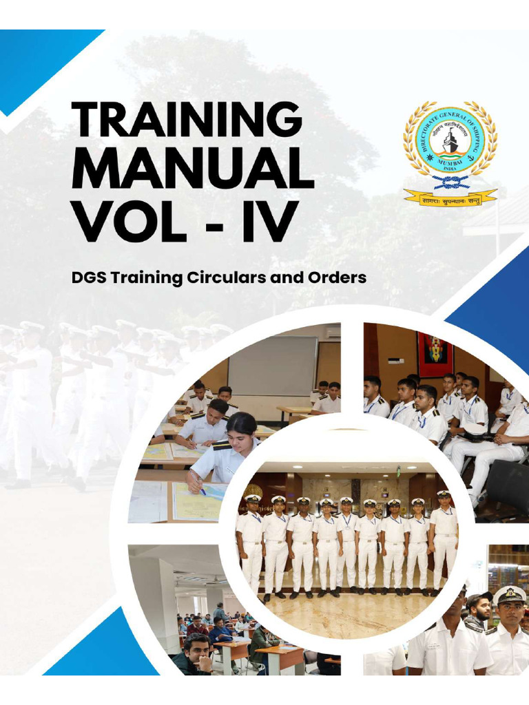 Training Manual Vol. IV-DGS Circular and Order | PDF
