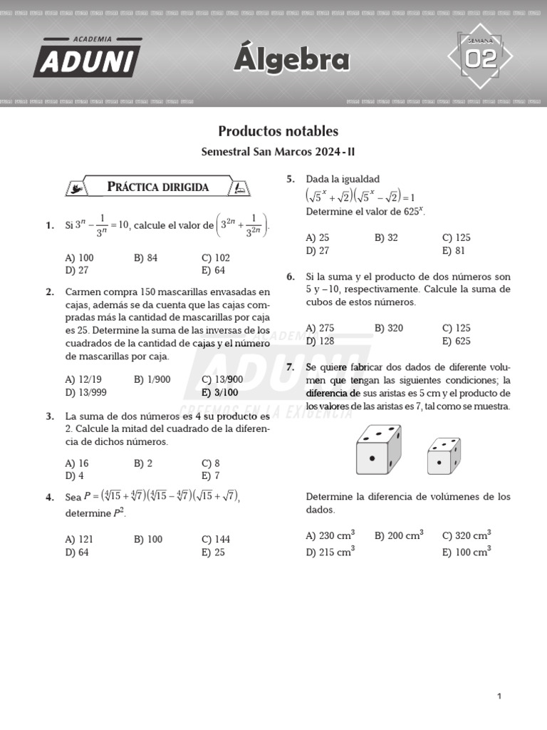 AL SSM Dir Sem02 | PDF | Matemáticas