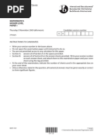 IB Math AA HL Paper 1 Set A 2024 | PDF | Mathematical Relations ...
